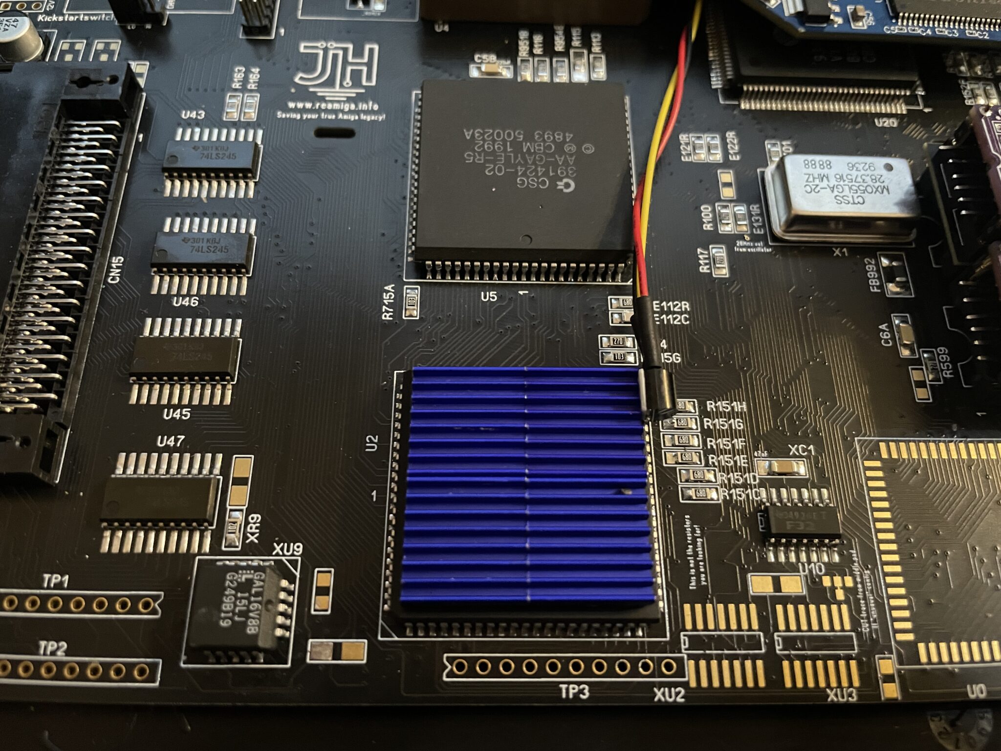 Amiga custom chip Alice cooling - Vintage Amiga Hardware BlogVintage ...