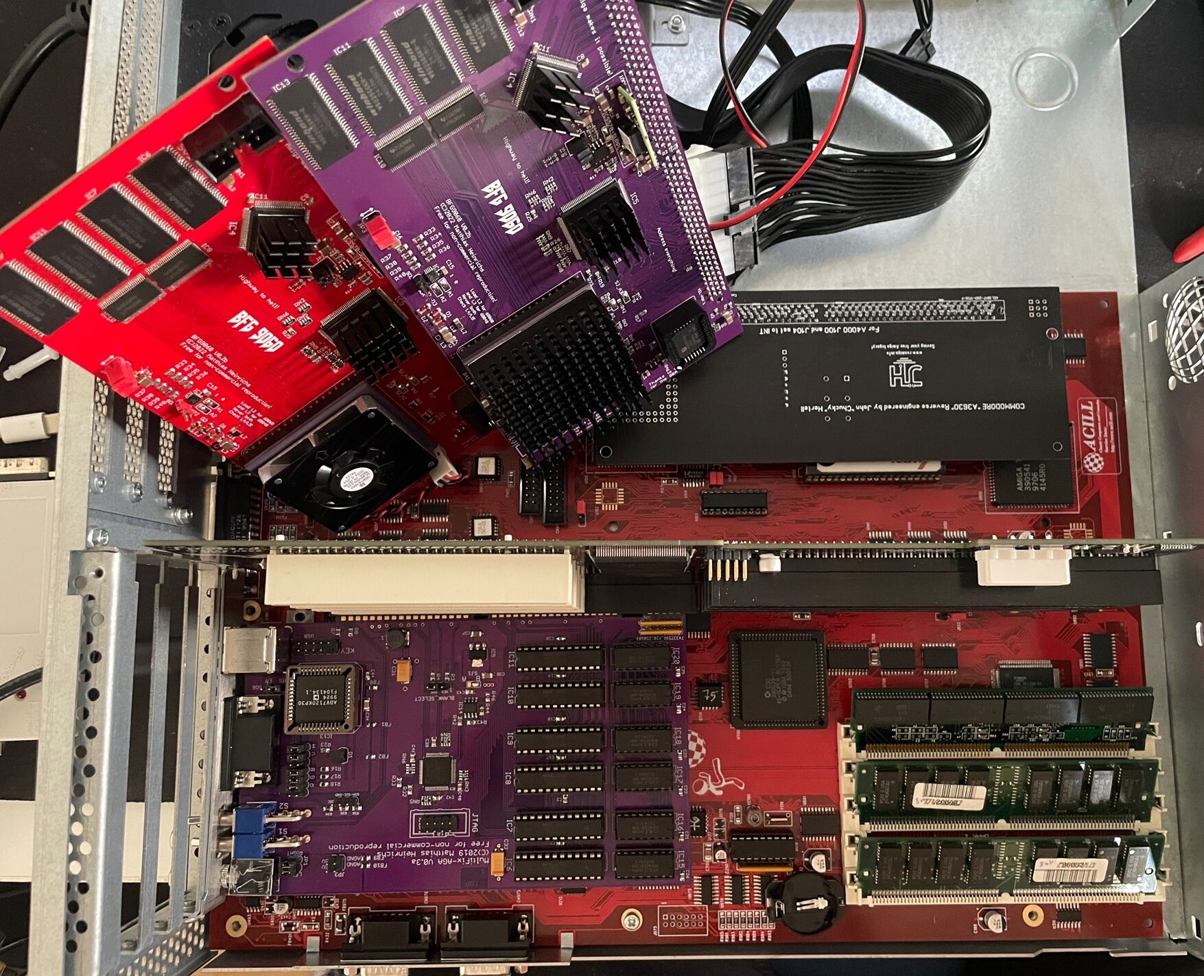 BFG9060 black screen on my Amiga 4000D motherboards, how to fix ...